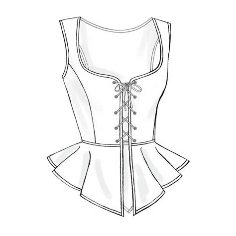 Buy Butterick Womens Corset Sewing Pattern B4669 14 20 For Gbp 1250