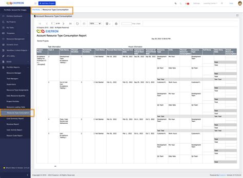Actual Work Hours Or Consumption Units Exepron Knowledgebase