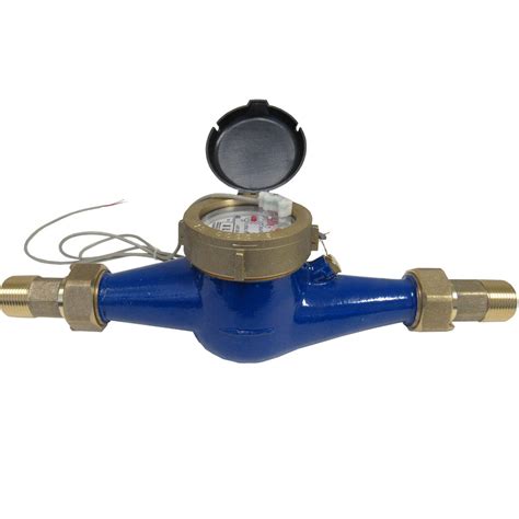 1 Multi Jet Brass Totalizing Water Meter Pulse Output Prm