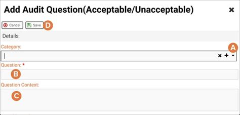 create an audit template