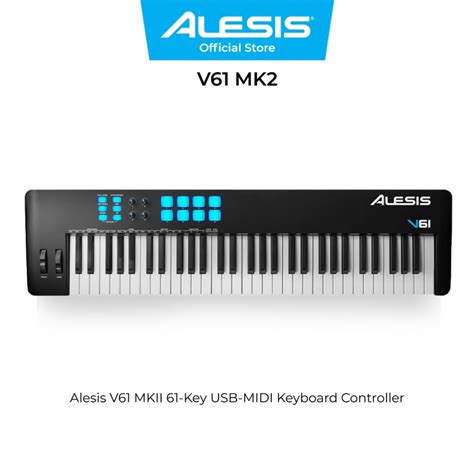 Alesis V61 Mkii 61 Key Usb Midi Keyboard Controller Auvitech Musindo Distributor Alat Musik