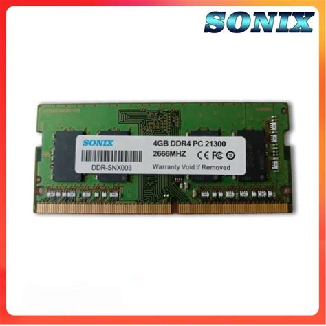 Jual Memory Notebook Laptop Memory Sodim Ddr4 4gb 8gb Low Original Sonix 4gb Shopee Indonesia