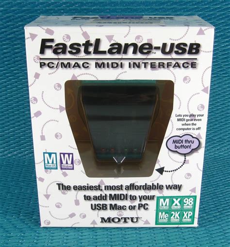 Motu Fastlane Midi Interface At Billy Mcmanus Blog