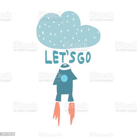 갑시다 스 칸디 나 비아 스타일입니다 옷과 아이 들을 위한 엽서 대 한 인쇄 합니다 당신의 디자인에 대 한 0명에 대한 스톡 벡터 아트 및 기타 이미지 Istock