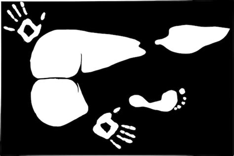 Body Art Print SVG File Download Etsy