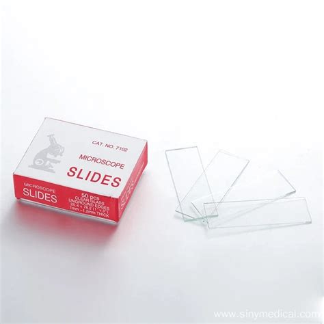 Premium Microscope Glass Slides With Positive Charge Siny