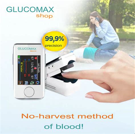 Glucomax Multi Use Non Invasive Laser Meter Exclusive Ts 999 A