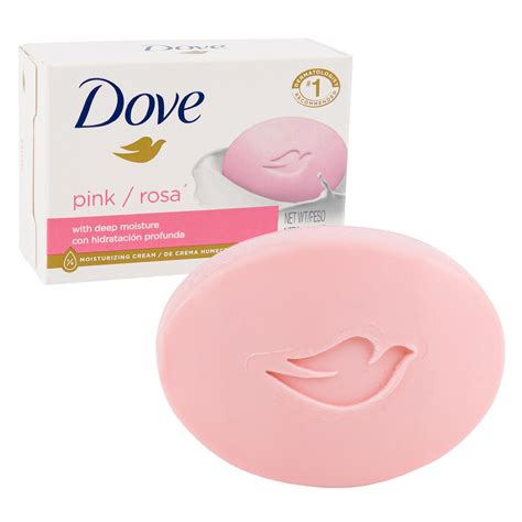 Wholesale Dove Pink With Deep Moisture Beauty Bar Soap Pink Sku 89424