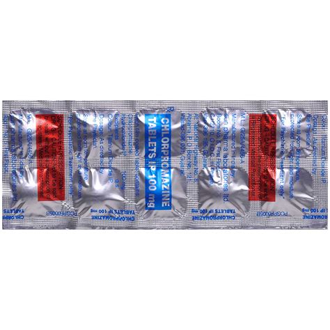 Chlorpromazine 100 Tablet 10s Price Uses Side Effects Composition