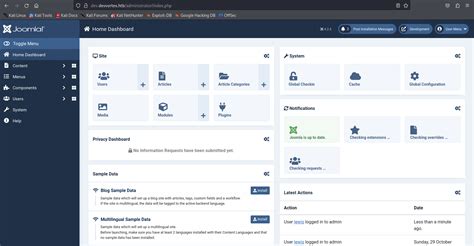 Devvortex Writeup Hackthebox Dmolina23