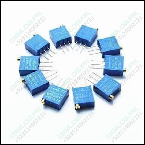 3296w 10k Multiturn Variable Resistor Potentiometer Trim Pot Series Multiturn Trim Pot For