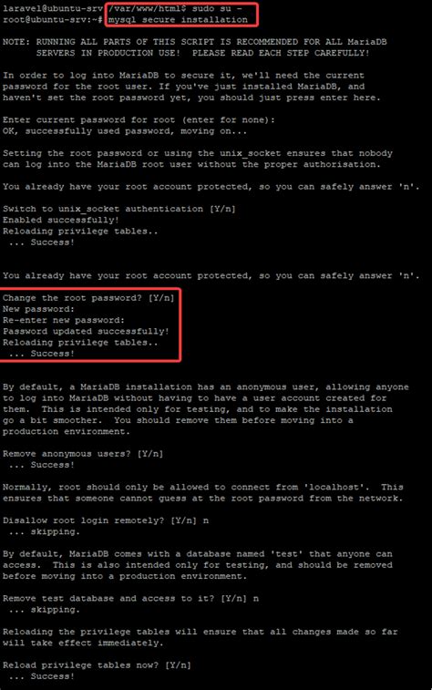在 ubuntu server 安裝 apache mariadb php 波林部落客