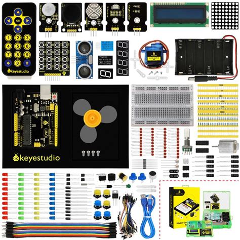 Keyestudio Maker Learning Kit UNO R Al Hobbielektronika
