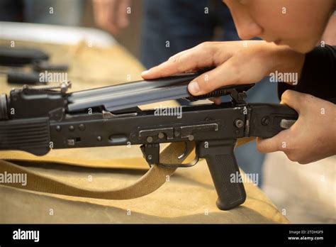 Assembly Of Automatic Weapons Organization Of Military Training Soldier Training Military