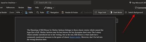 How To Enable Dark Mode In Microsoft Word Make Tech Easier