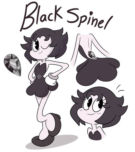 Gemsona Black Spinel Steven Universe Oc By Luckyclau On Deviantart