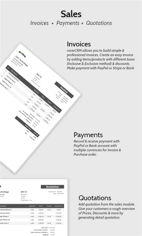 RoverCRM Customer Relationship And Project Management System Project Management Tools Code