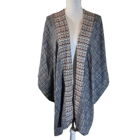 Hayden Los Angeles Cardigan Plus Size 1xl2xl Tweed Lagenlook Slouchy