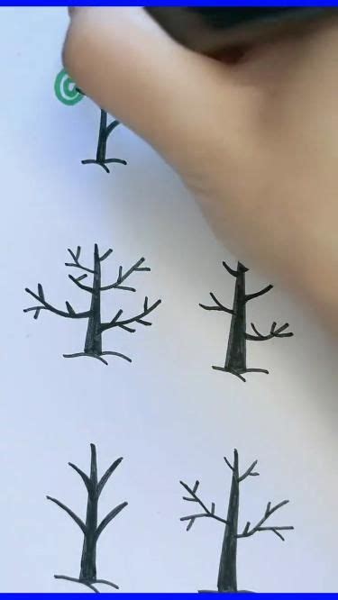 How To Draw A Trees Using A Simple Recipe Artofit