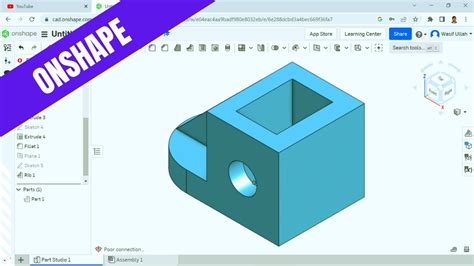 ONSHAPE TUTORIAL FOR BEGIINERS YouTube