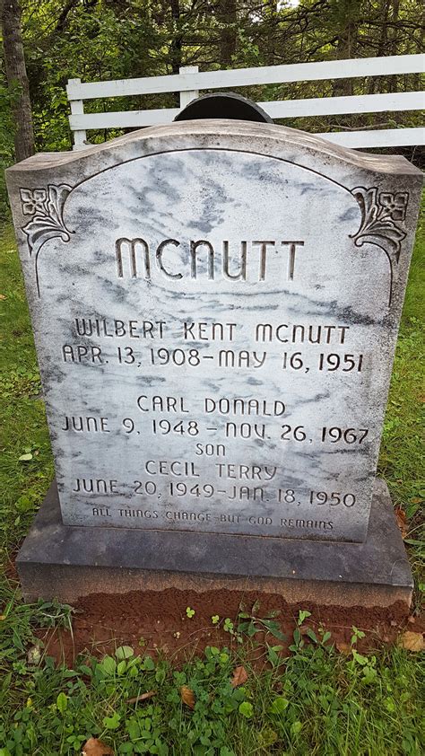 Carl Donald Mcnutt 1948 1967 Find A Grave Memorial