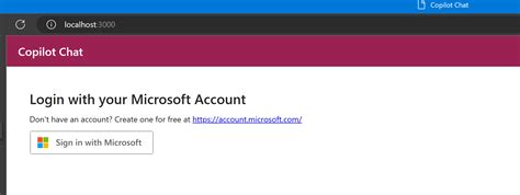Copilot Chat Cannot Go To Chat Page From Login Page After Aad Login · Issue 874 · Microsoft
