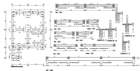 Column Foundation Plan Dwg File Artofit