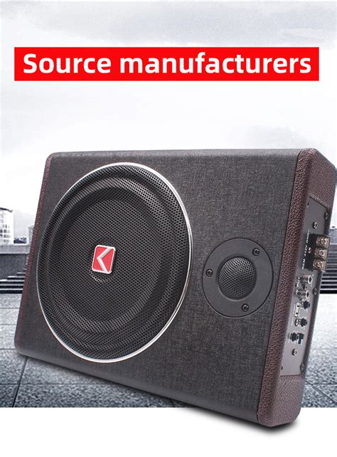 공장 직접 판매 12v 자동차 스피커 서브 우퍼 최고의 품질 자동차 서브 우퍼 10 인치 자동차 플랫 오디오 서브 우퍼