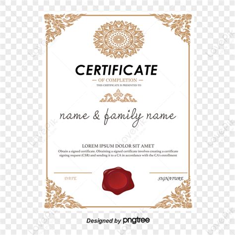 벡터 유럽 클래식 초청장 인증서 상장 일러스트 Png 일러스트 무료 다운로드 Lovepik