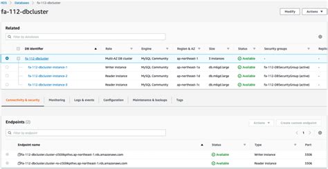 Multi Az Db Cluster Rds Using Cfn Awstut