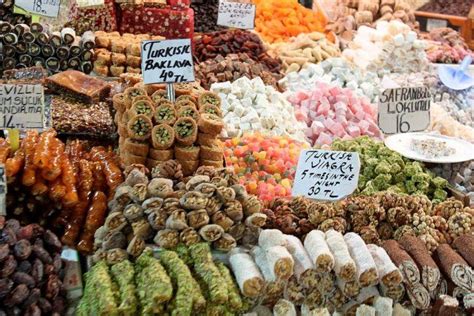 Турецкие сладости Turkish Delight, Baklava, Street Food, Istanbul ...