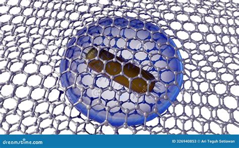 Polymer Nanoparticles With Nanodrugs As Drugs Delivery Royalty Free