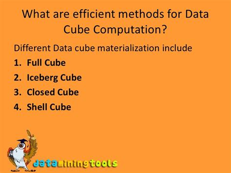 Data Mining Data Cube Computation And Data Generalization