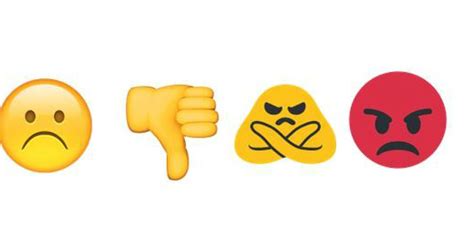 부정적인 이모티콘 사용해도 될까요