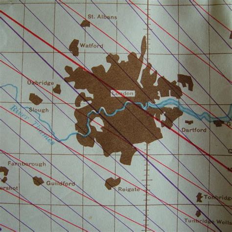Raf Radarreims Plotting Map