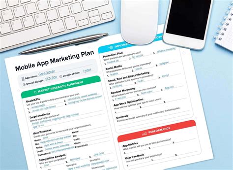 Mobile App Marketing Template [free] And 10 Planning Tips