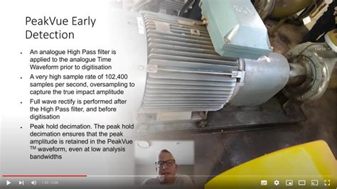 Peakvue Identifies Early Bearing Defect On Critical Asset Rms Ltd