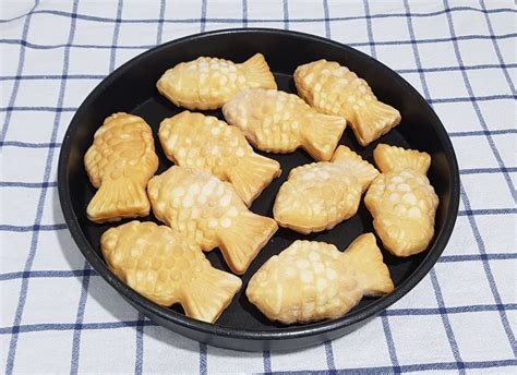 오아시스 우리밀 미니붕어빵 슈크림 맛있는 간식