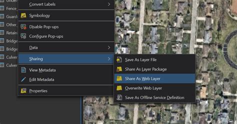 Can I Really Not Overwrite A Web Layer From Pro Esri Community