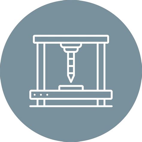 Premium Vector Cnc Machine Vector Illustration Style