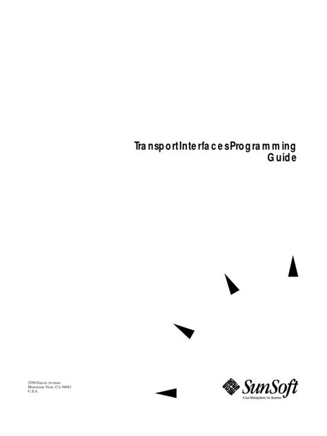 Pdf Transport Interfaces Programming Dokumentips