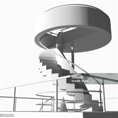 건축 구성 나선형 계단입니다 추상 조각3d 그림 0명에 대한 스톡 사진 및 기타 이미지 0명 3차원 형태 건축 Istock