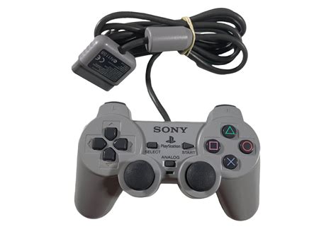 Dualshock 1 Gray Ps1 Analog Controller Sony Playstation 1 Scph 1200