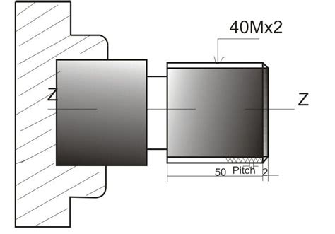 G78 Fanuc Threading Cycle Program For Lathe Cnc Example Cnc Cnc