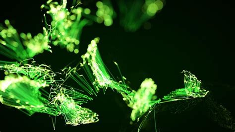 Premium Photo 3d Rendering Of A Colorful Abstract Stylish Particle And Plexus System On A Dark