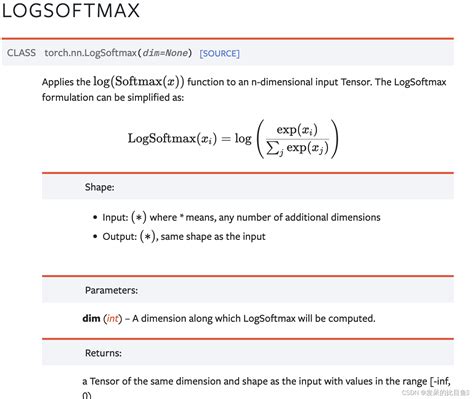 小白学pytorch系列 Torchnn Api Non Linear Activations Other6 Csdn博客