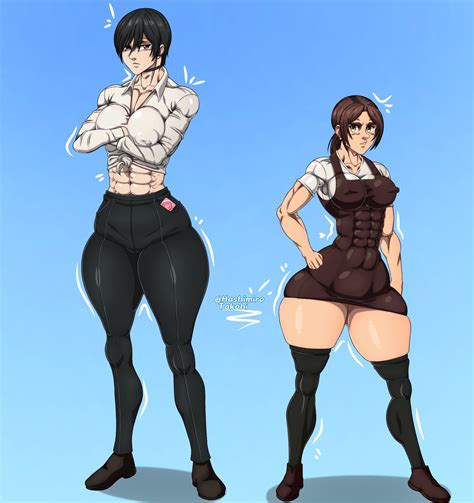 Rule 34 Abs Anime Style Attack On Titan Big Ass Big Breasts Big Butt Big Nipples Breasts