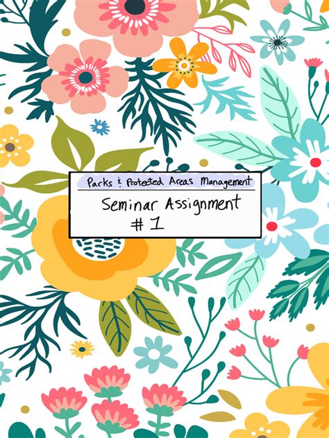 Seminar Assignment 1 Pdf Community Canada