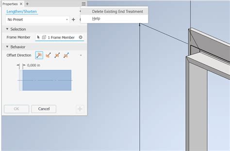 Çözüldü Inventor Frame Generatorda Bitiş Işlemlerini Nasıl Kaldırabilirim Autodesk Community