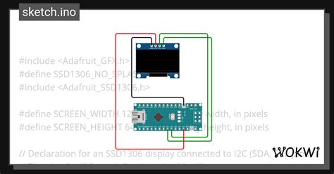 Oled Wokwi Esp32 Stm32 Arduino Simulator